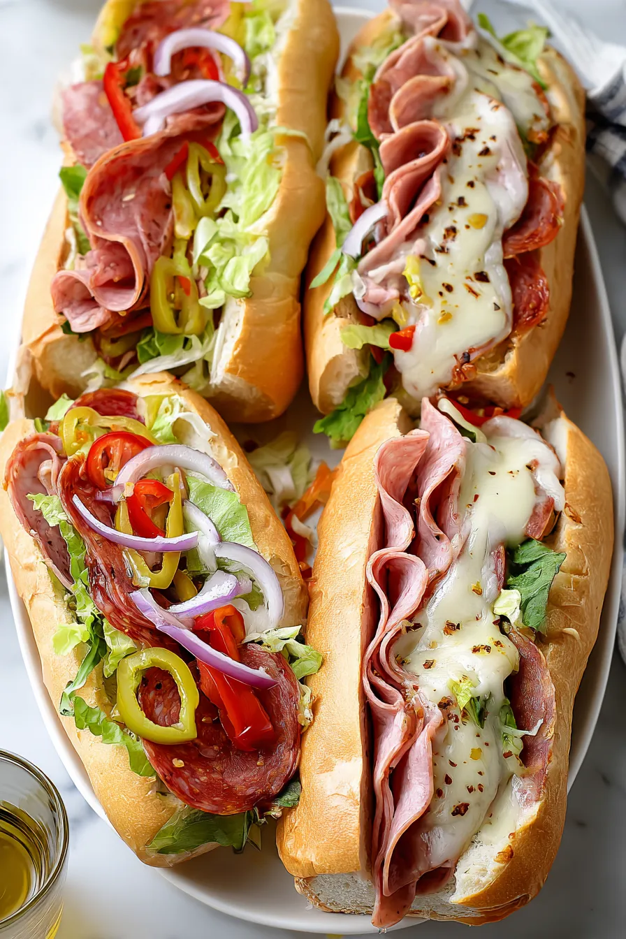 Baked Italian Sub Sandwiches – Recipes As Seen