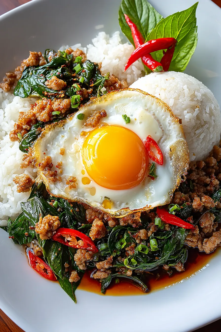 Pad Kra Pao Thai Holy Basil Stir-Fry – Recipes As Seen