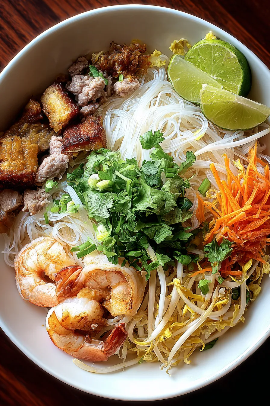 Vietnamese Flat Rice Noodles Hu Tieu Ap Chao – Recipes As Seen